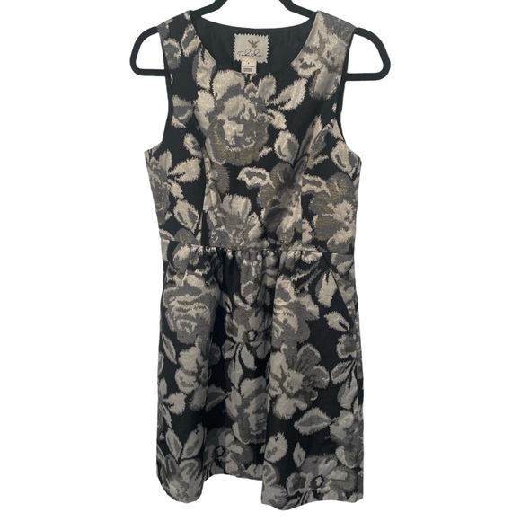 Tabitha | Dresses | Tabitha Black And Cream Floral Mini Dress | Poshmark